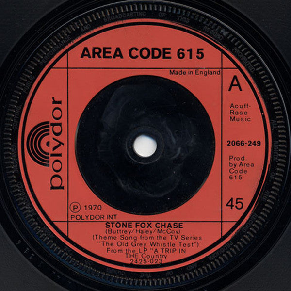 Buy Area Code 615 : Stone Fox Chase Vinyl Record – Dead Air Records